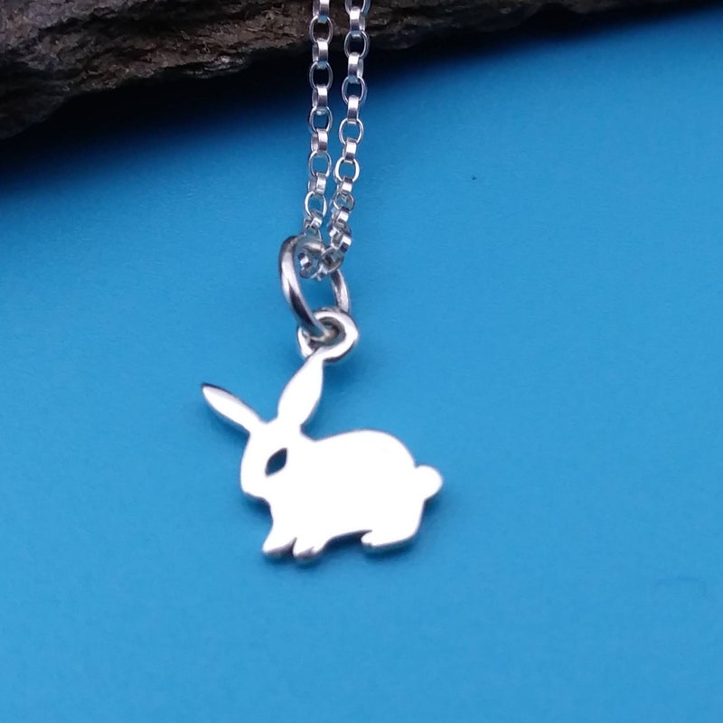 Bunny Pendant - Etsy