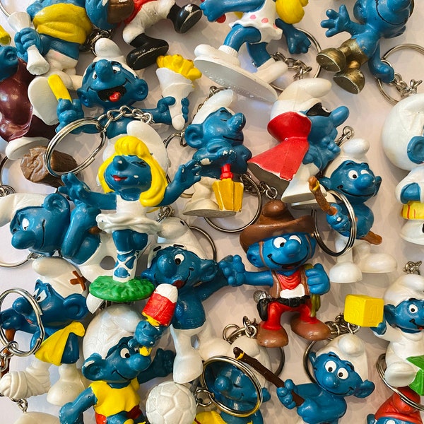 Rare Smurf Figurines - Etsy