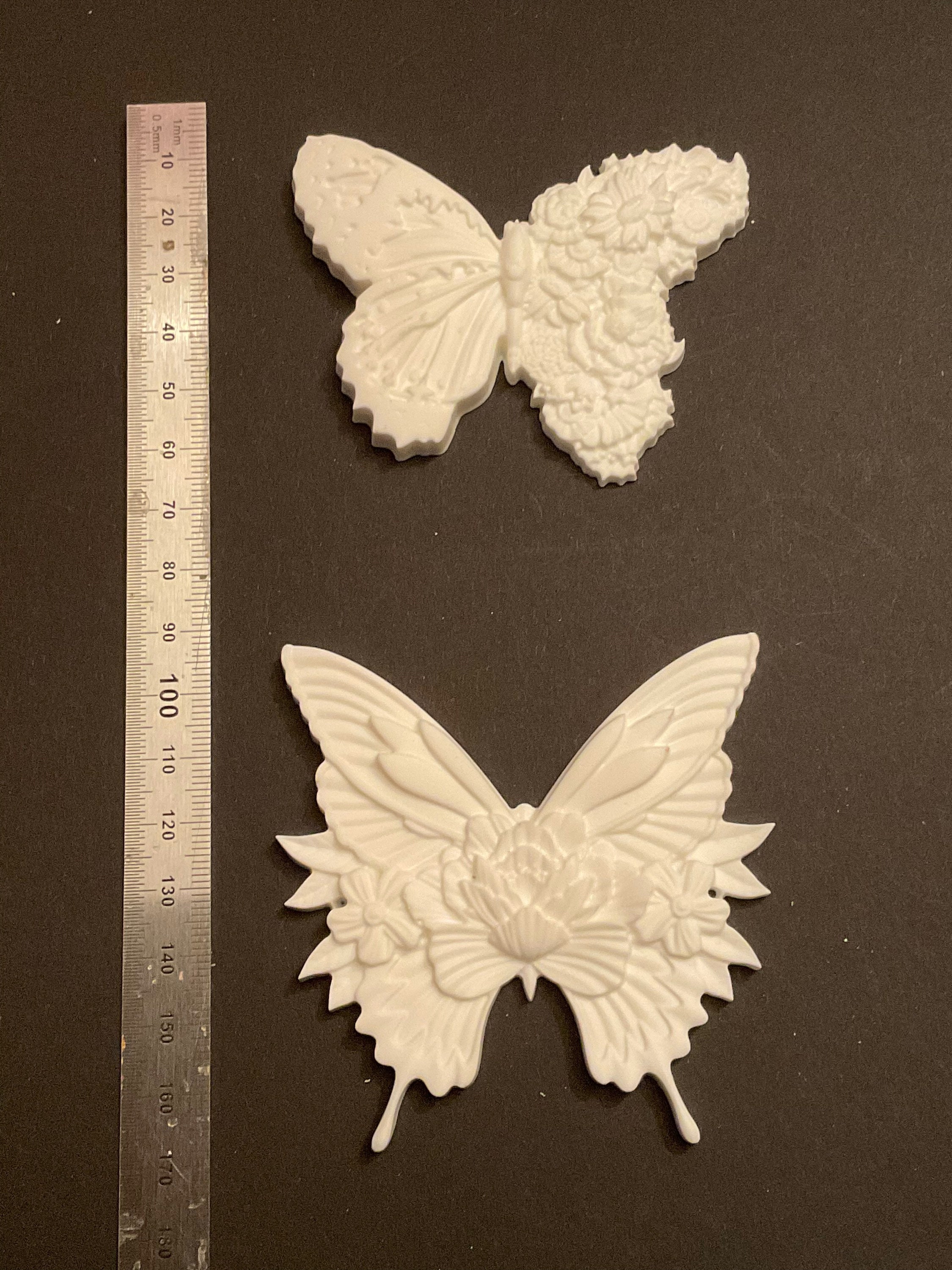 2 Resinforms adorable Butterflies Casting Resin High Detailed Resin ...