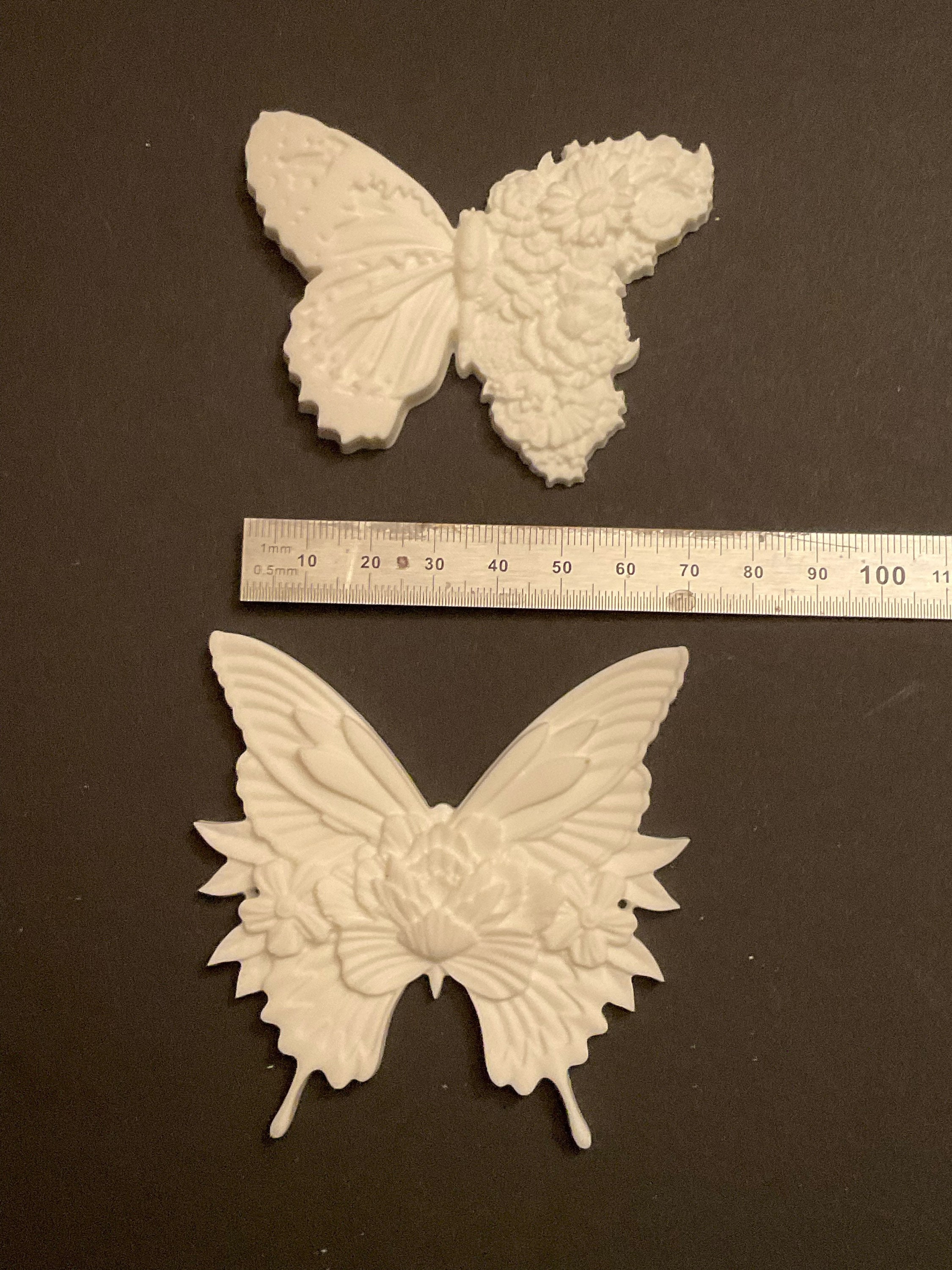 2 Resinforms adorable Butterflies Casting Resin High Detailed Resin ...