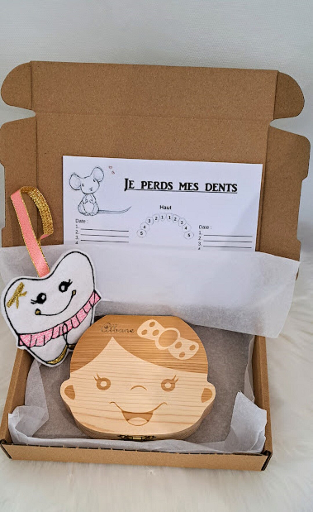 Personalized Pine Milk Tooth Box Boy or Girl - Etsy