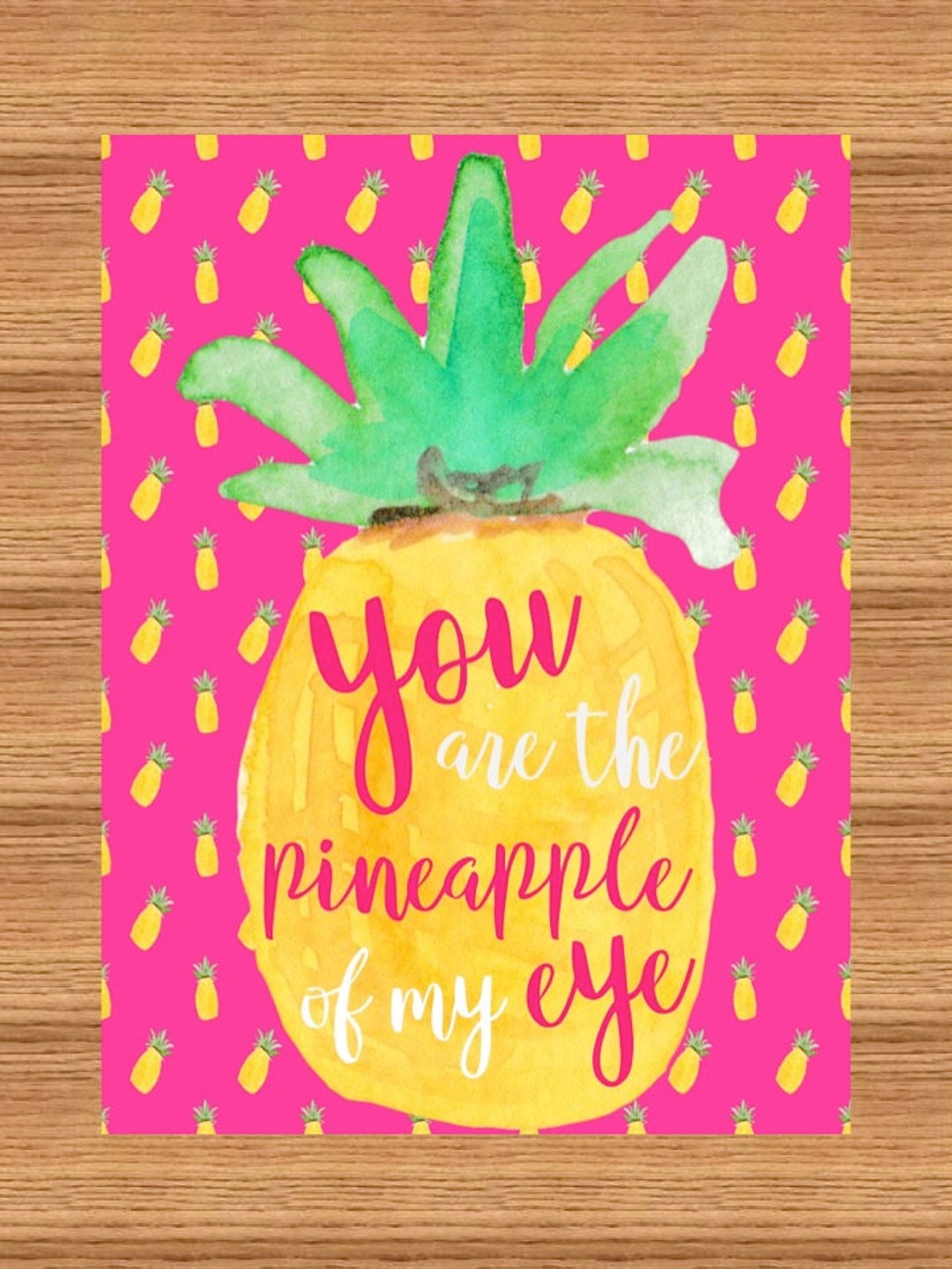 Pineapple Party Sign, Pineapple Sign - Etsy