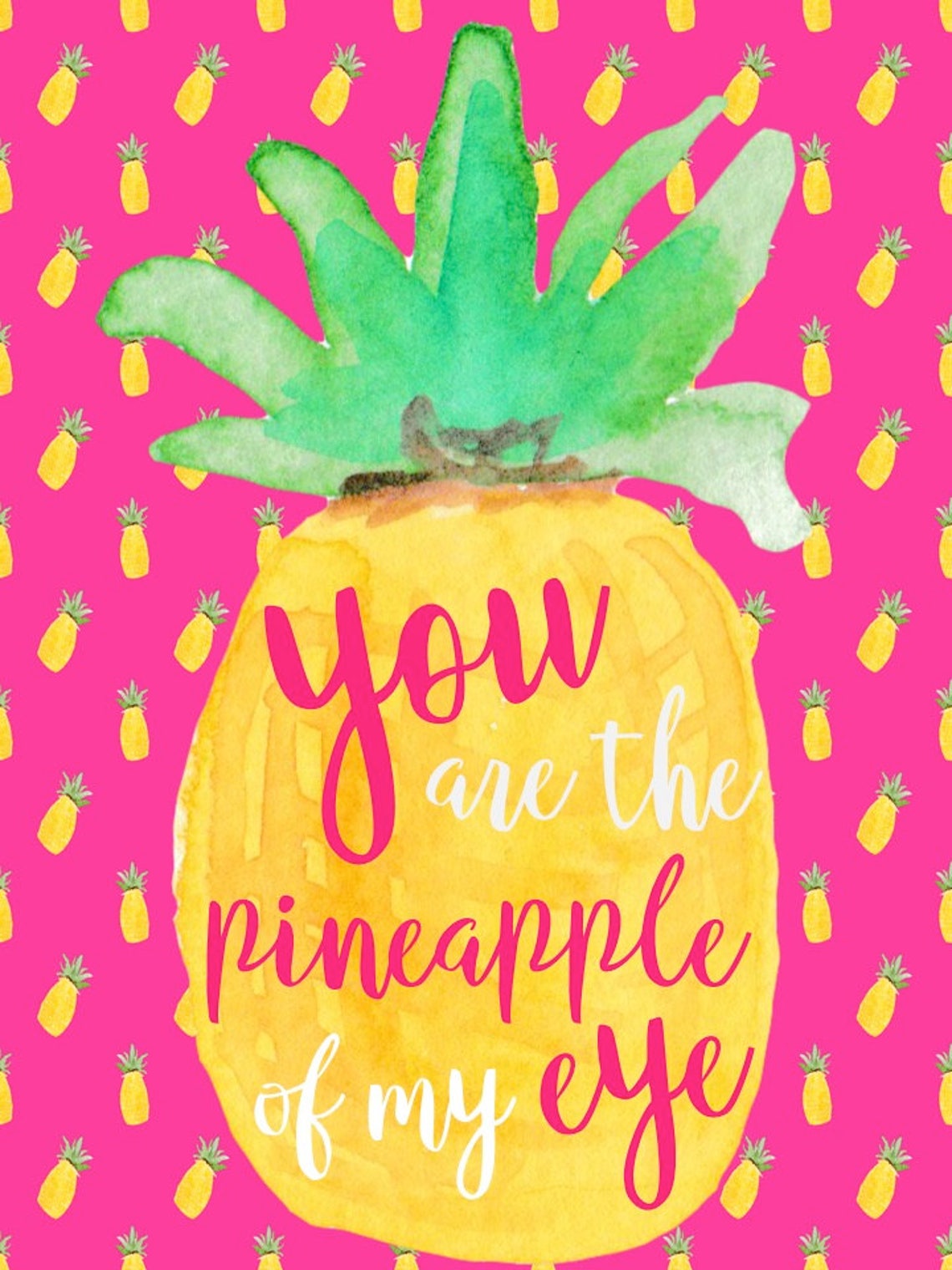 Pineapple Party Sign, Pineapple Sign - Etsy