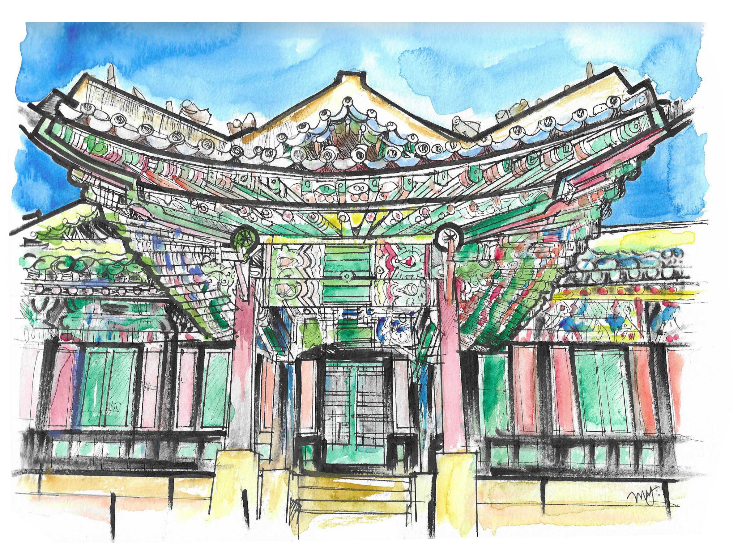 Palace Sketch