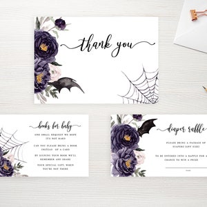 Halloween Baby Shower Invitation, A Baby is Brewing Baby Shower ...