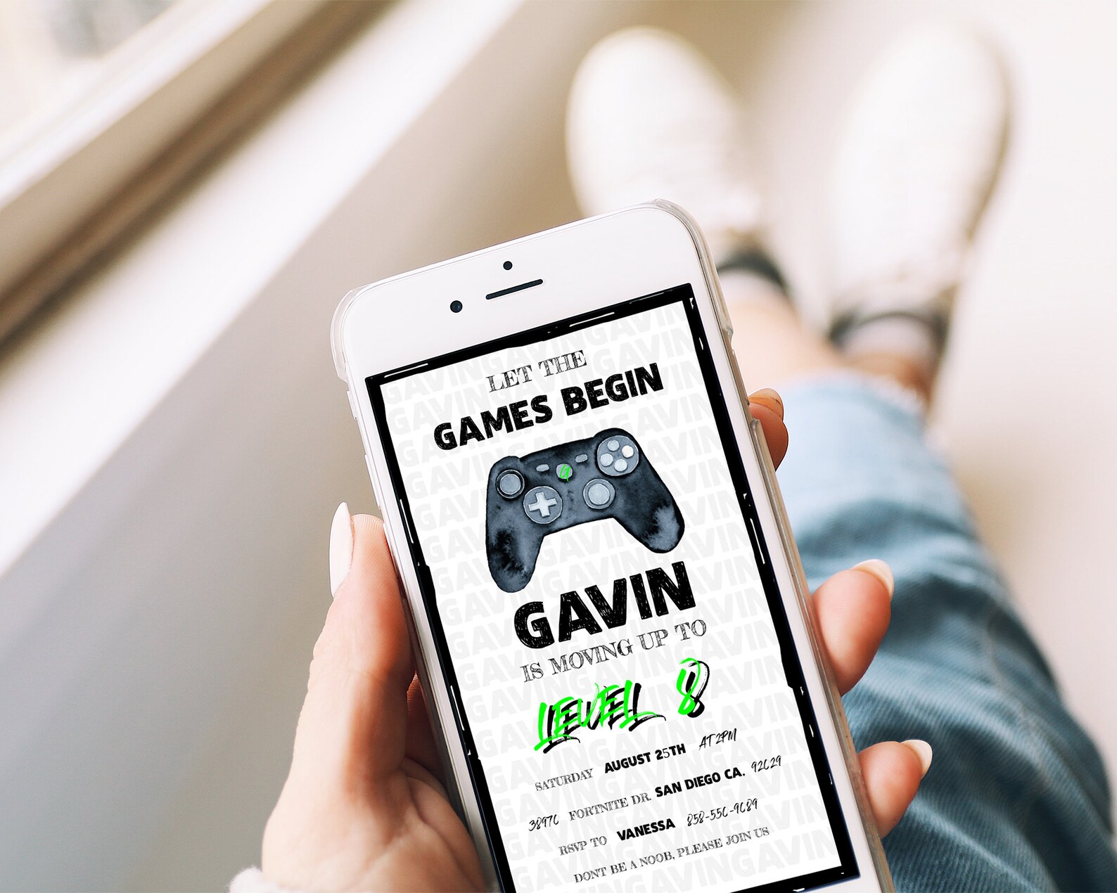 Video Game Birthday Video Game Party Video Game Gamer - Etsy