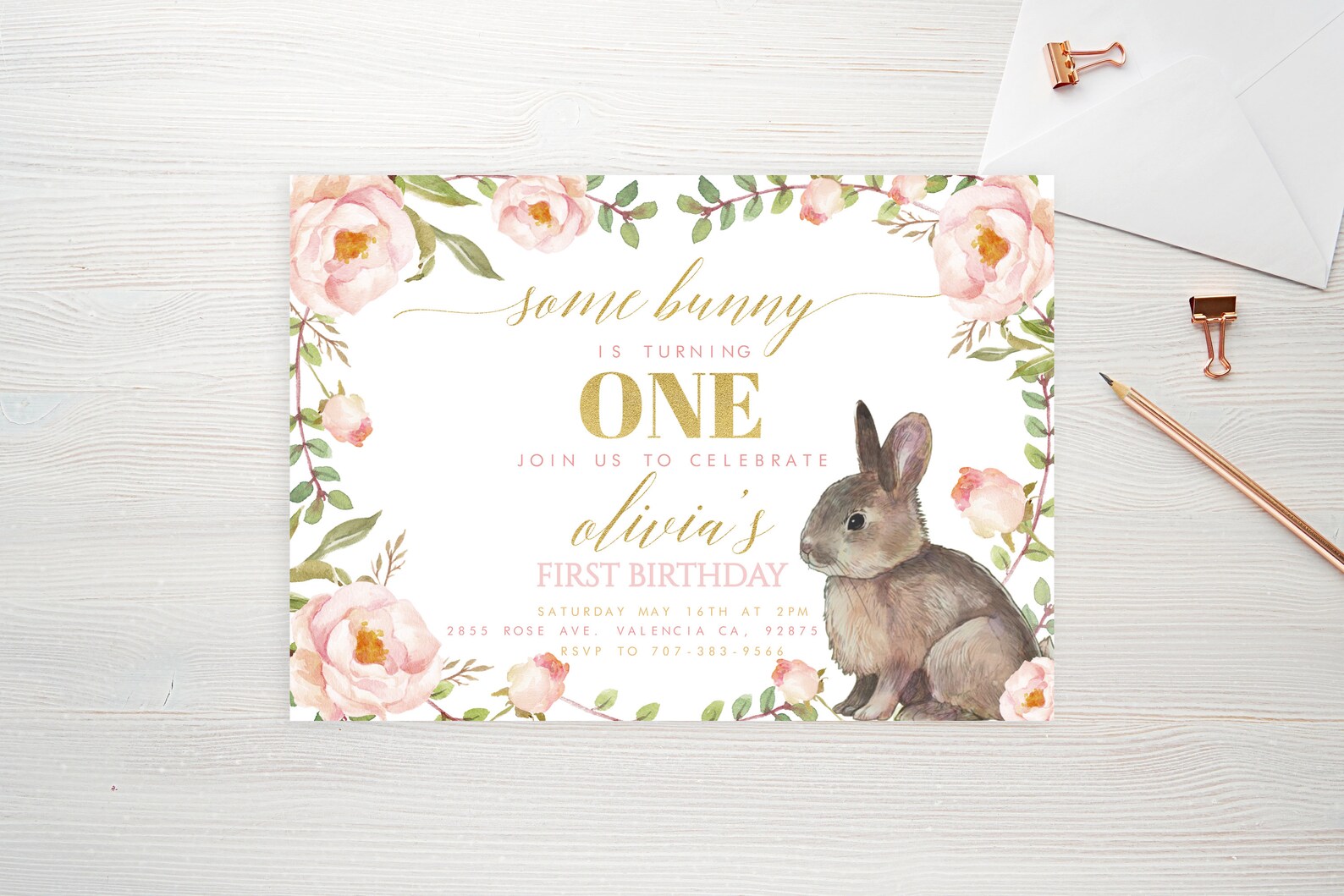 Bunny Baby Shower Some Bunny Baby Shower Bunny Invitation - Etsy