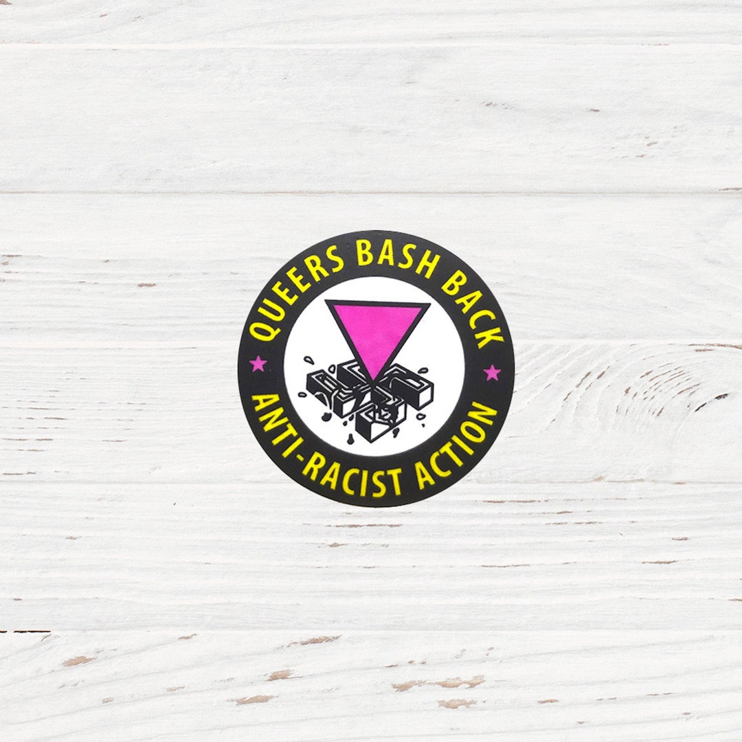 Queers Bash Back 3 Inch Sticker - Etsy