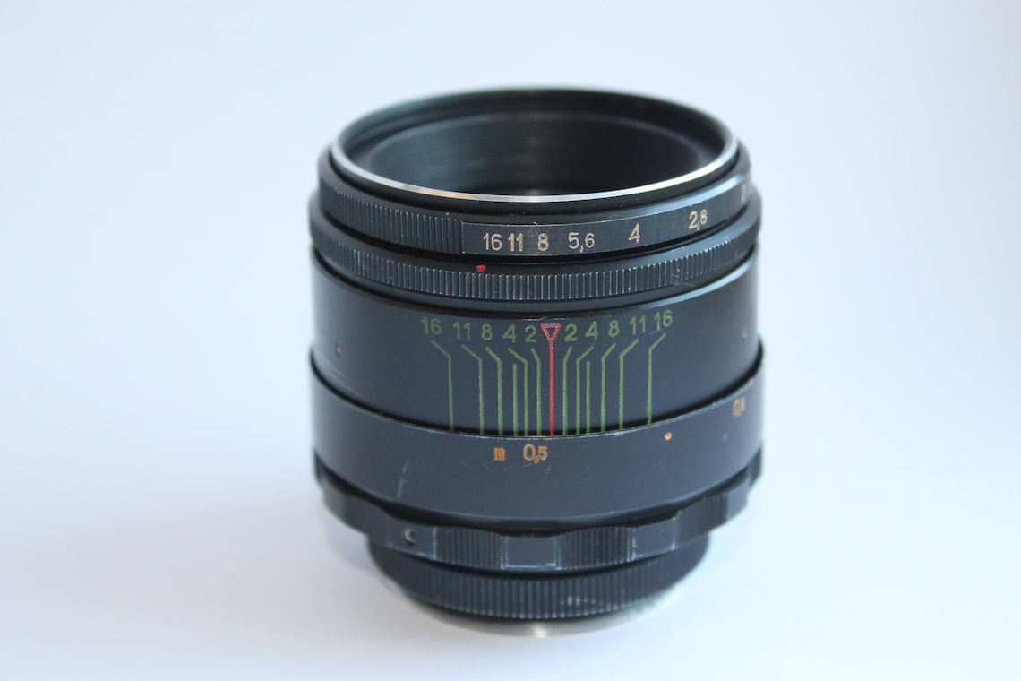 HELIOS 44-2 58mm f/2 Lens Nikon F Mount D3400 D5600 D7500 D600 | Etsy