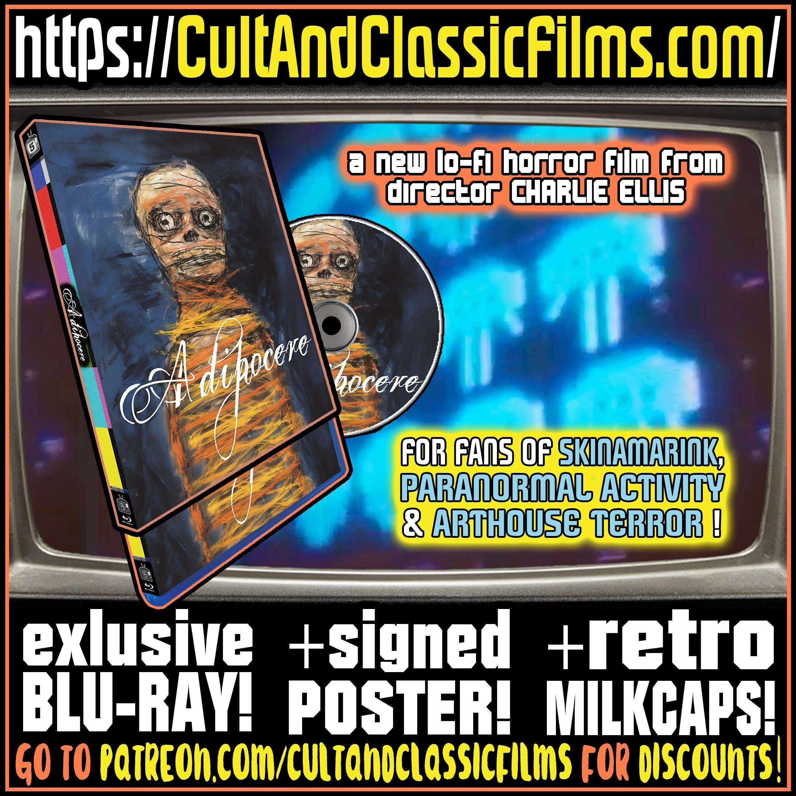 CULT MUMMY Movie: ADIPOCERE (2023)! Lo-fi Horror! - Etsy