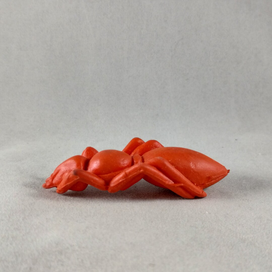 Red Rubber Ant Bug Toy 1995 - Etsy