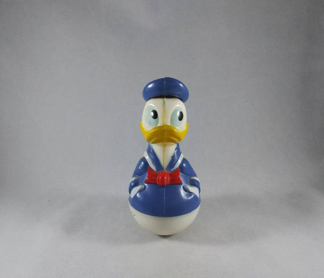 Disney Donald Duck Roly Poly Rattle 1975 - Etsy
