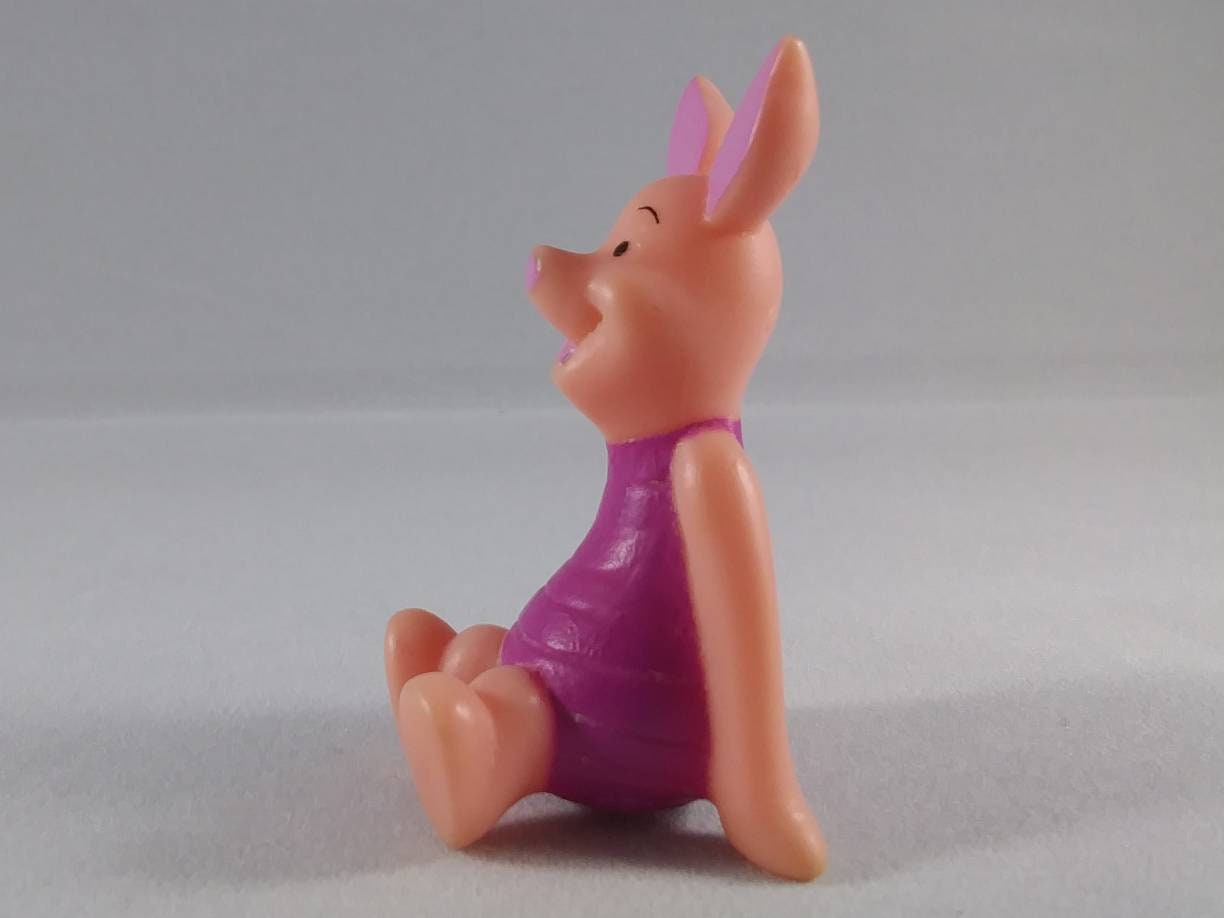Winnie the Pooh Piglet Sitting Figure - Etsy