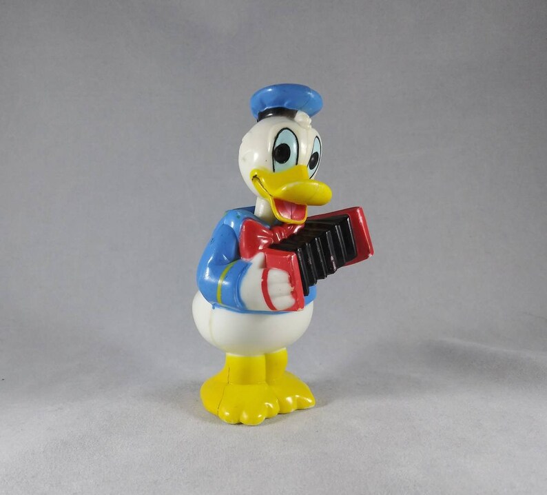 Donald Duck Accordion Player Marching Band Toy | Etsy