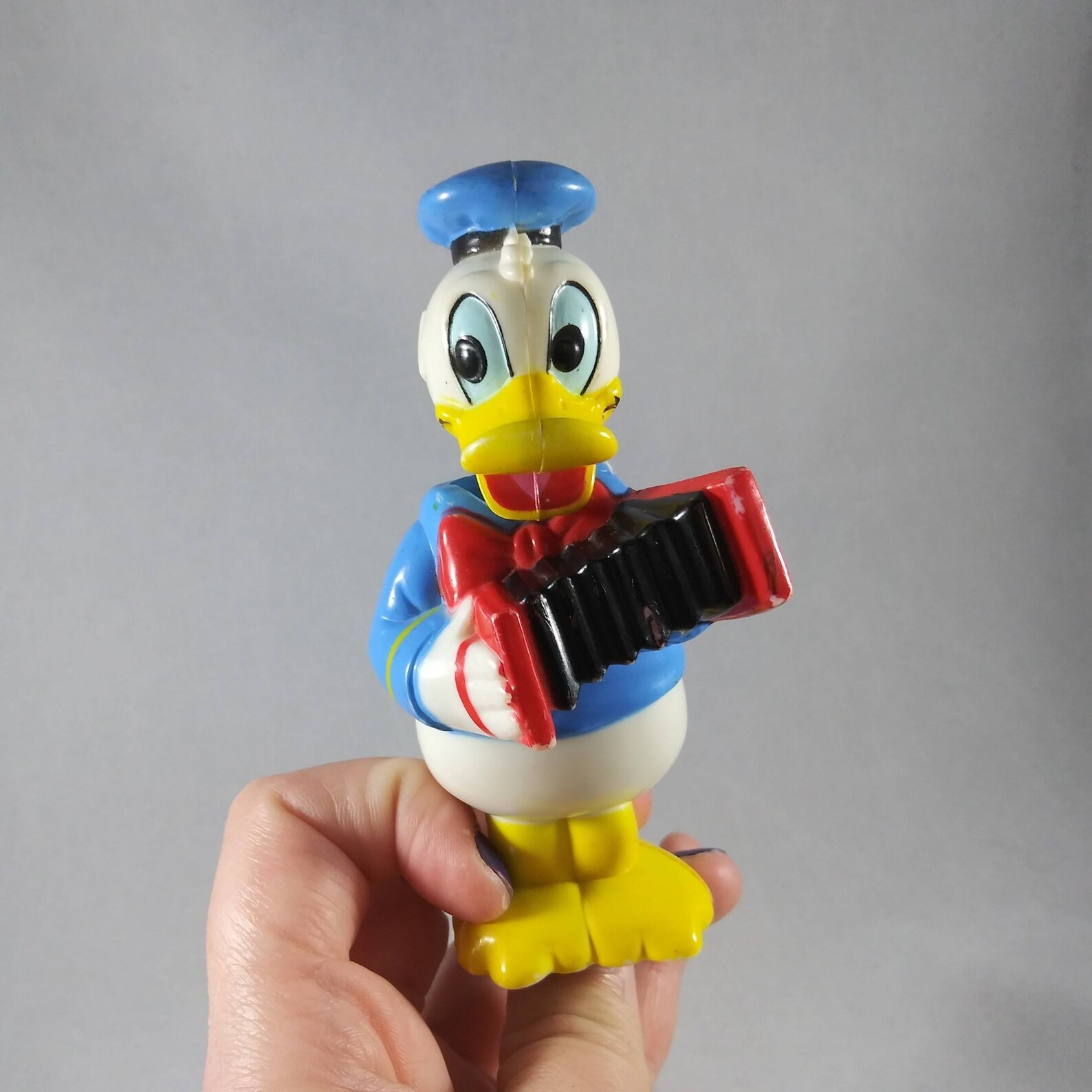 Donald Duck Accordion Player Marching Band Toy | Etsy