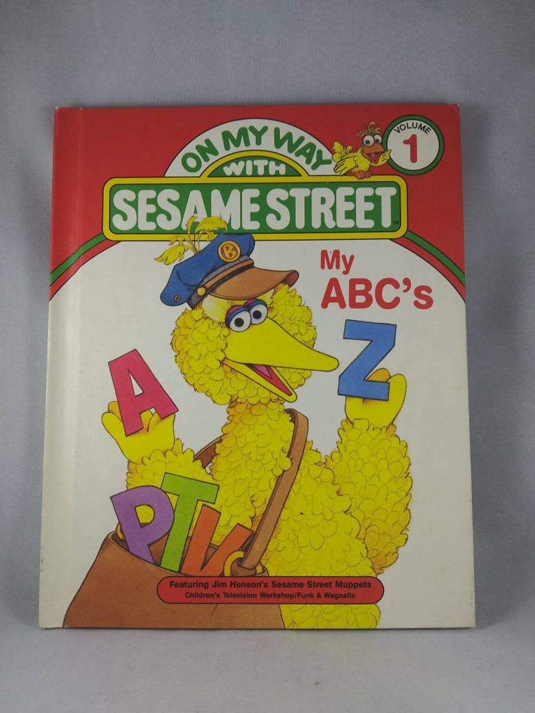 On My Way With Sesame Street My Abcs Book Vol 1 - Etsy