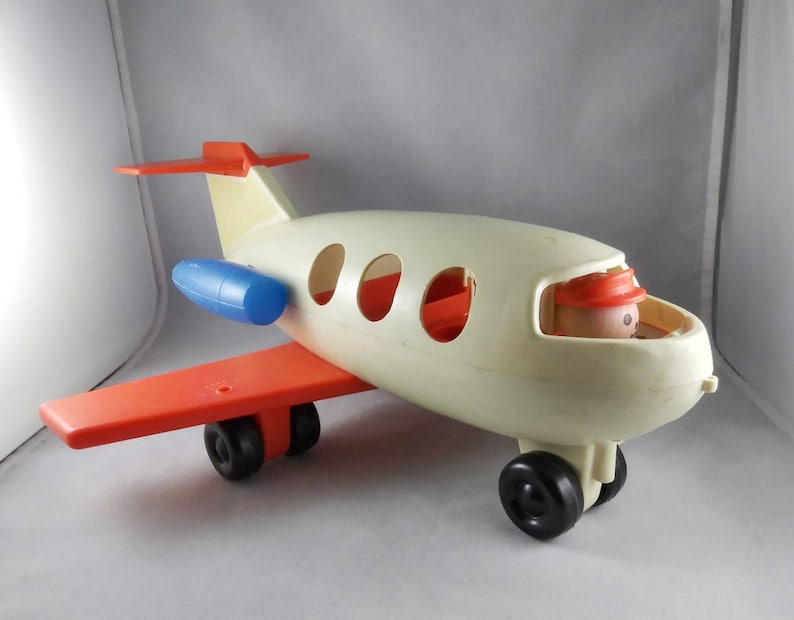 Fisher Price Little People Play Family Fun Jet Airplane - Etsy