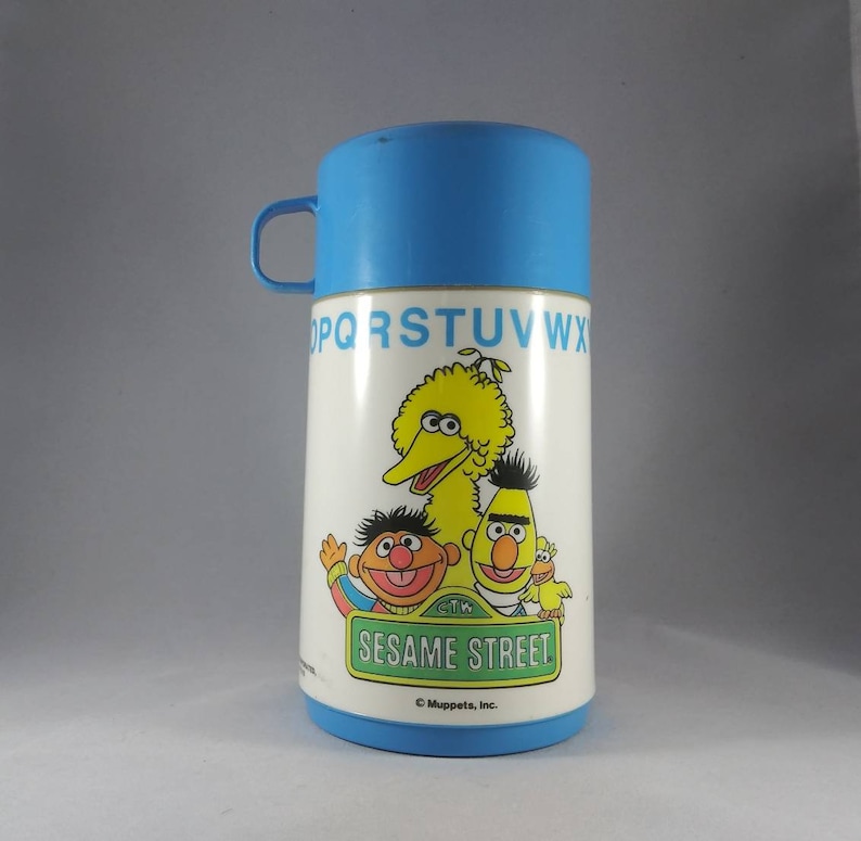 Aladdin Sesame Street Muppets Thermos - Etsy