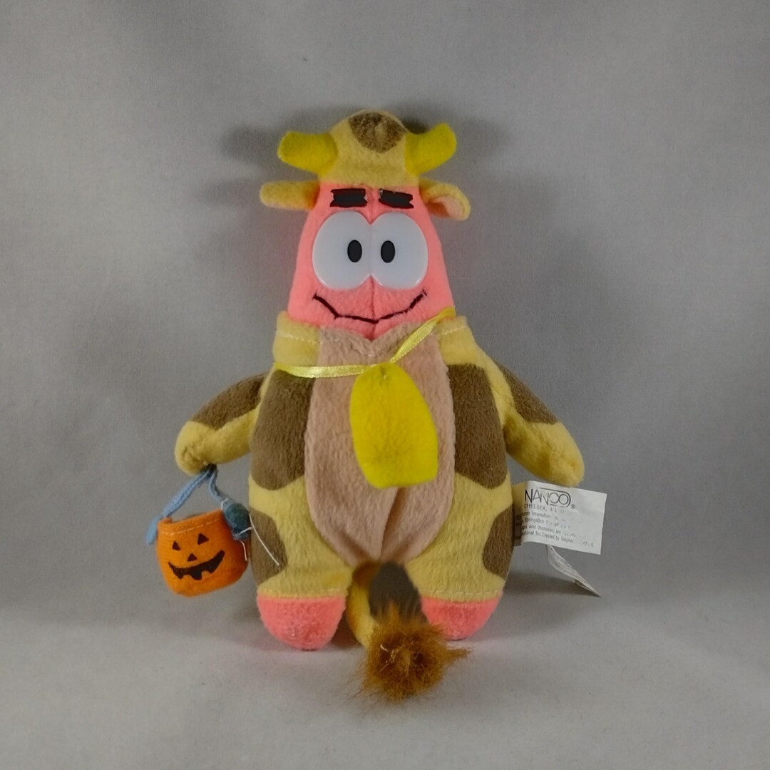 Patrick Star Cow Halloween Costume Spongebob Squarepants Plush - Etsy