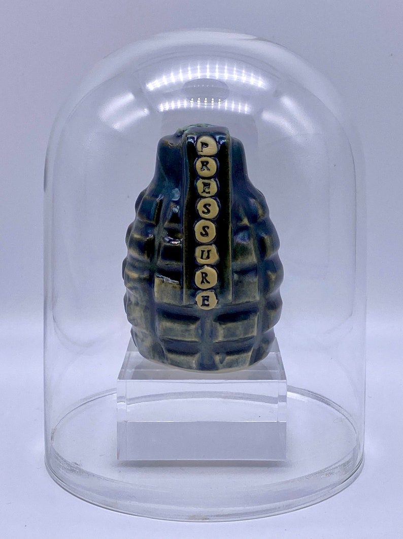 PRESSURE Ceramic Grenades With Glass Domes Artistic Grenades Modern ...