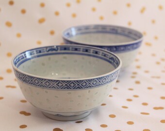 Chinese soup bowls | Etsy