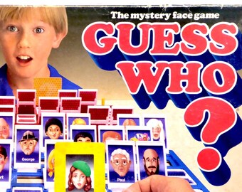 Family Guess Who Game - Etsy