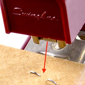 Classic Red Swingline Stapler, Desktop Style, Standard Staples (loaded ...