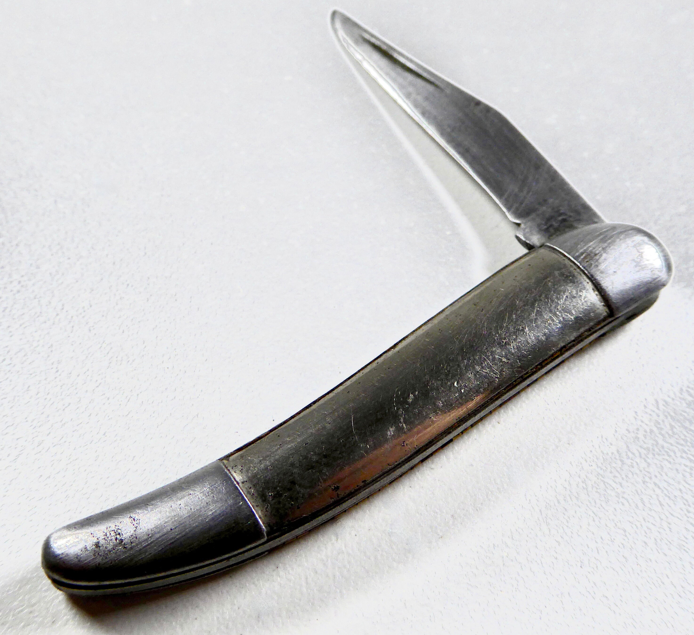 Vintage Pen Knife Single Folding Carbon Steel Blade Celuloid - Etsy