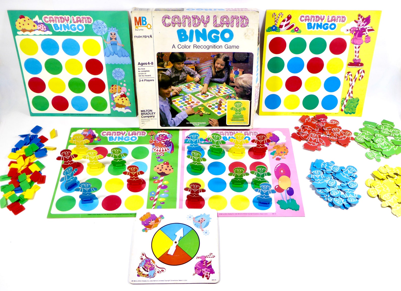 Vintage Candy Land Bingo Color Recognition Game Ages 4-8 - Etsy