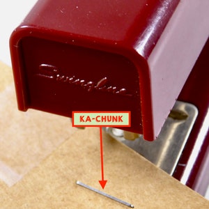 Classic Red Swingline Stapler, Desktop Style, Standard Staples (loaded ...