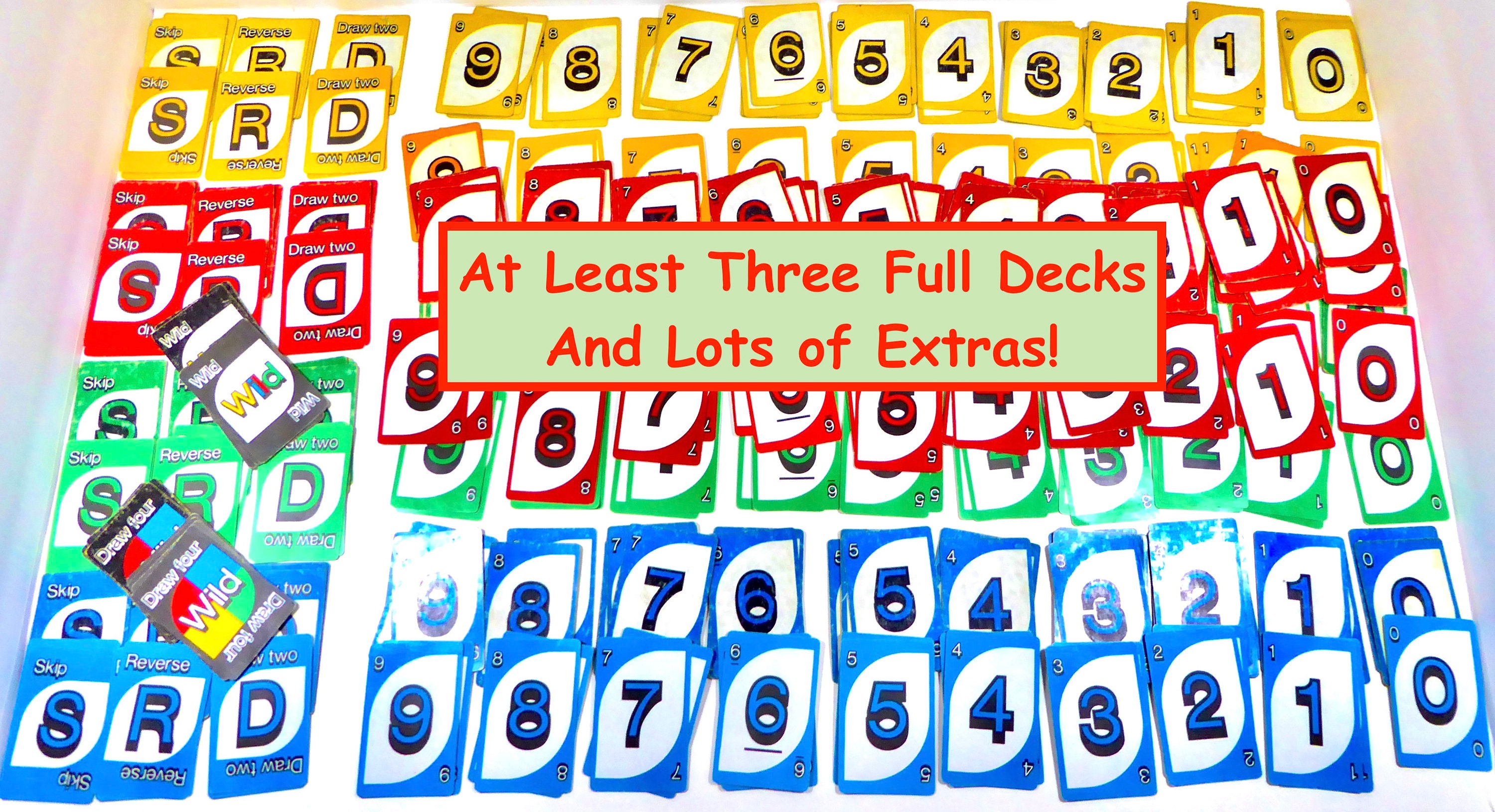 Vintage Deluxe UNO Game Model 3001 Circa 1986 Double Decks - Etsy