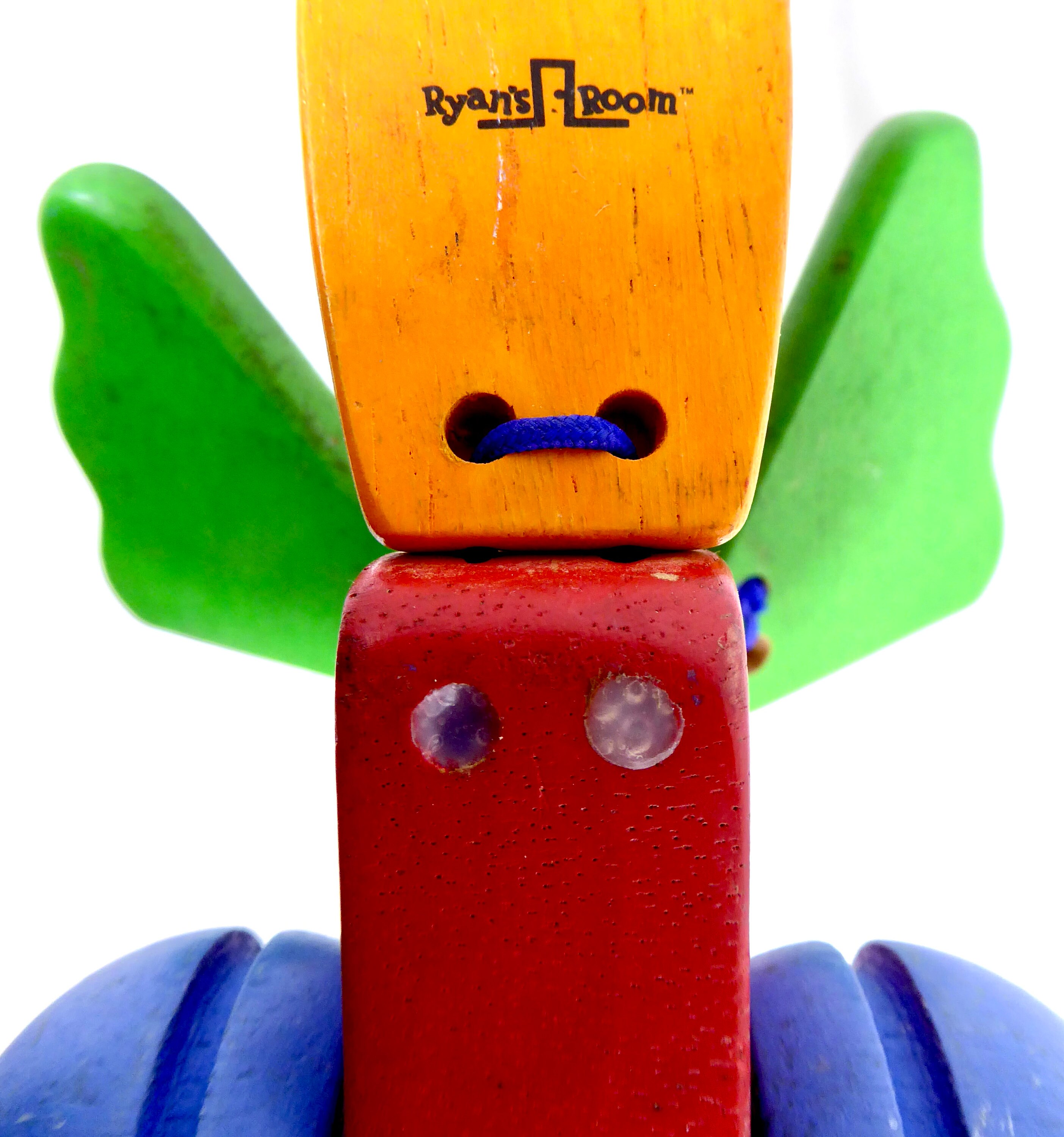 Vintage Ryan's Room small World Toys Wooden Push Dodo | Etsy