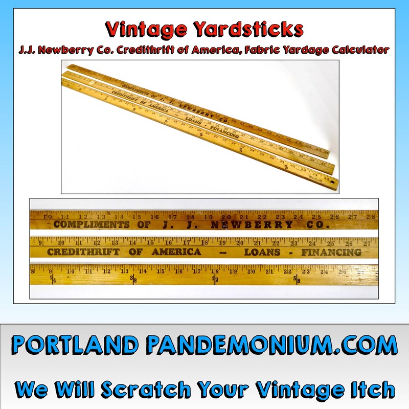 Yardsticks - Etsy