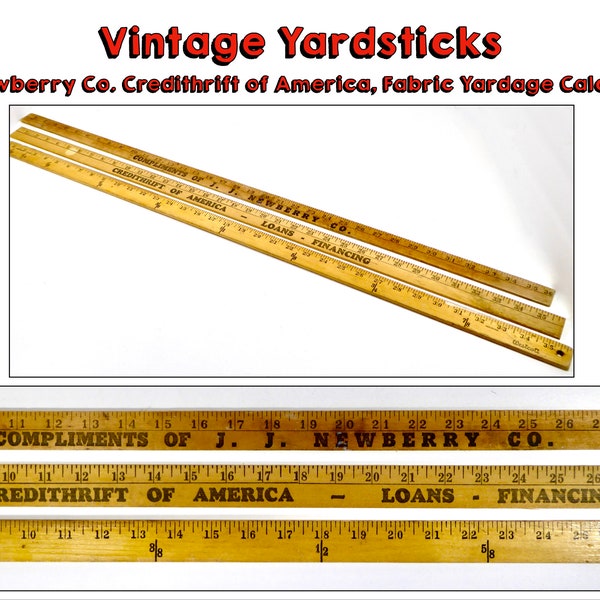 Yardsticks - Etsy