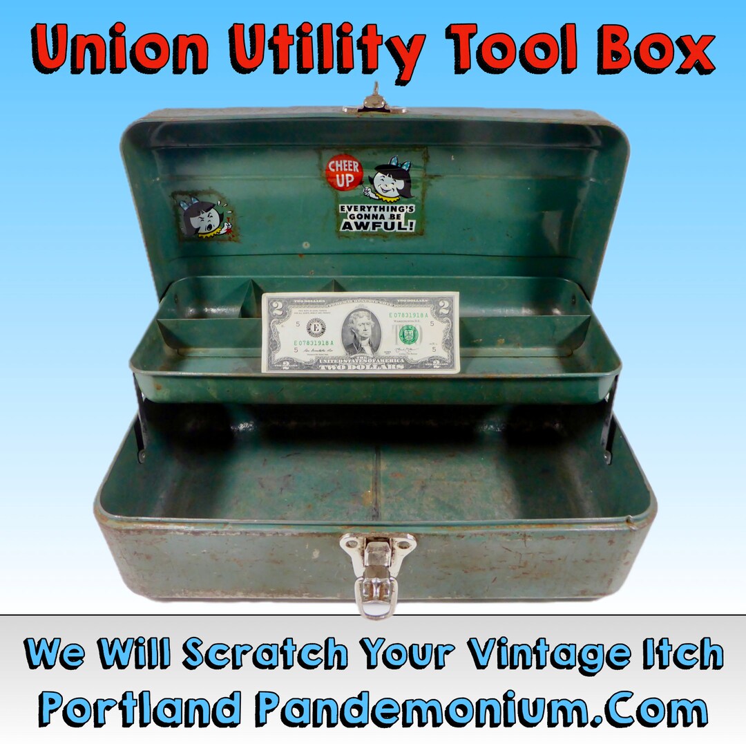 1950's Tool Box by Union Steel Chest Corporation, Single Lift ...