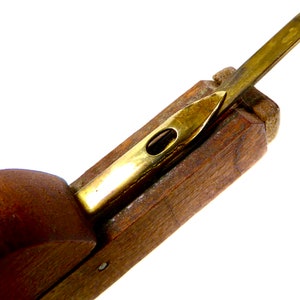 Vintage E. Ross & Co Punch Needle Shuttle Rug Hook, Classic Antique ...