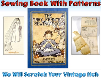 The Mary Frances Sewing Book: Adventures Among the Thimble People - Etsy