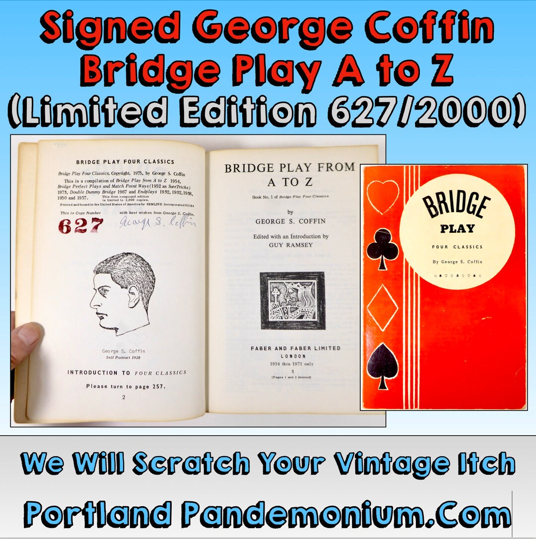George Coffin bridge Play From A to Z Signed and Numbered 627 of 2000 ...