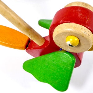 Vintage Ryan's Room (small World Toys) Wooden Push Dodo Toy, Flapping ...
