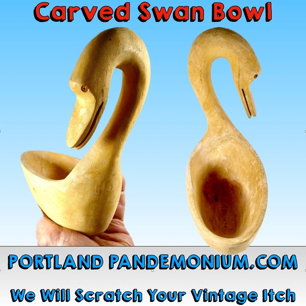 Graceful Swan Bowl - Etsy