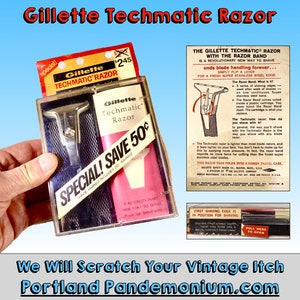 1960's NOS Gillette Techmatic Razor: Either the Rarest or the Worst ...