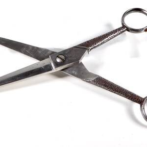 Pearl Duck dubl Duck Viking Barber Scissors Circa 1960's, Right Hand 7 ...
