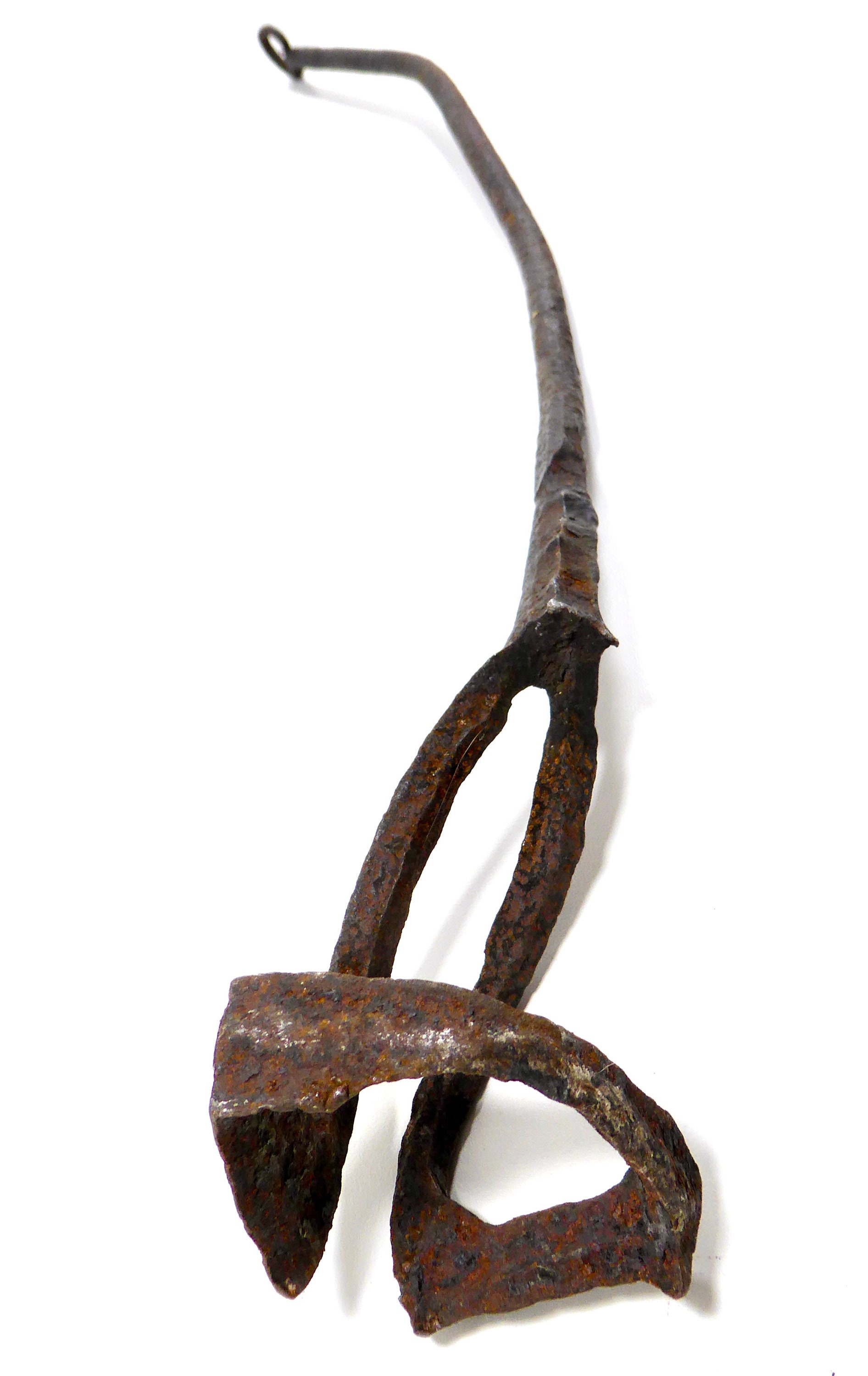 Vintage Branding Iron Primitive Wrought Iron Probable Hoove or | Etsy