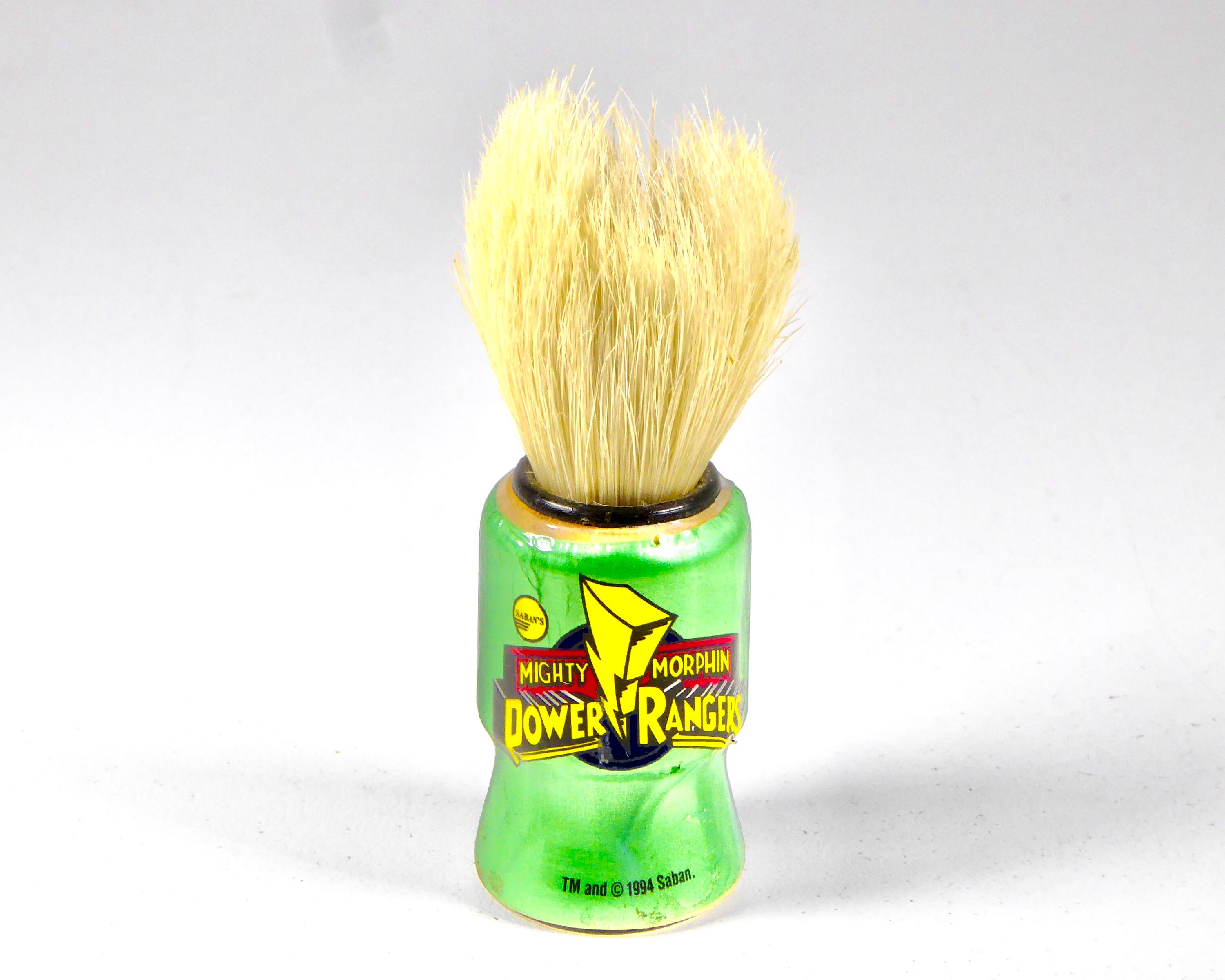 Vintage Mighty Morphin Power Rangers Green Shaving Brush - Etsy