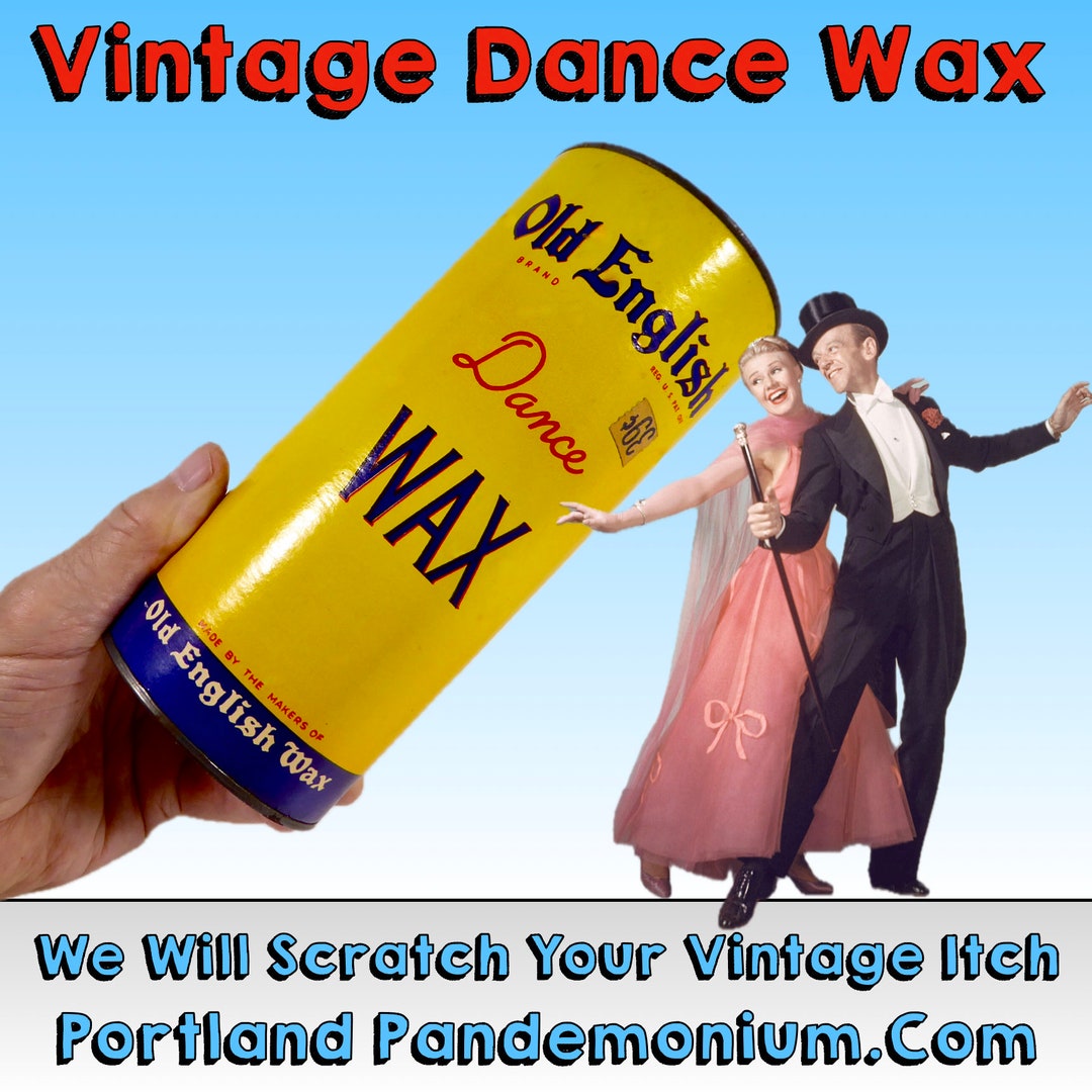 Classic Dance Wax, Vintage Ballroom Dancing Aid by OLD ENGLISH ...