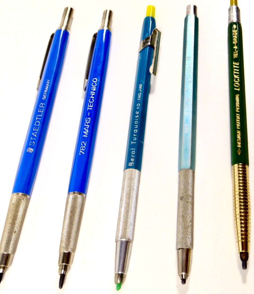 Vintage Mechanical Pencils, Staedtler, Faber Castell, Berol, Eagle ...