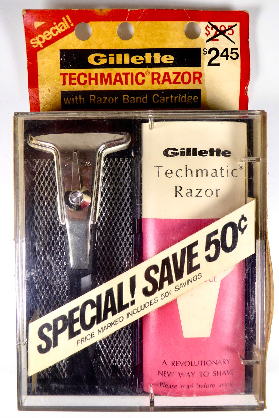 1960's NOS Gillette Techmatic Razor: Either the Rarest or the Worst ...