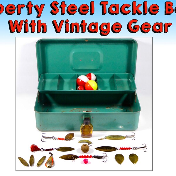 Vintage Tackle Box - Etsy