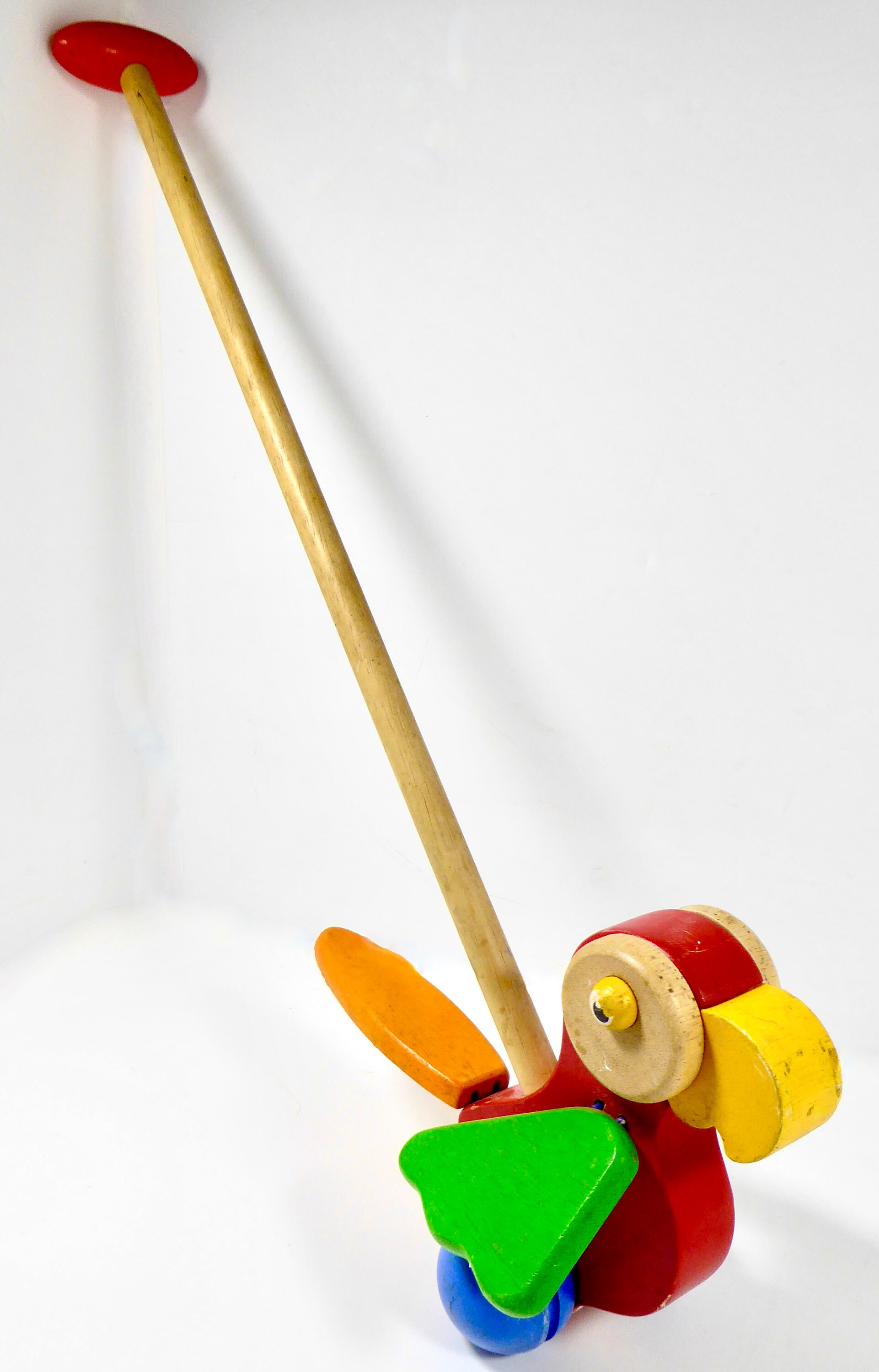 Vintage Ryan's Room small World Toys Wooden Push Dodo | Etsy