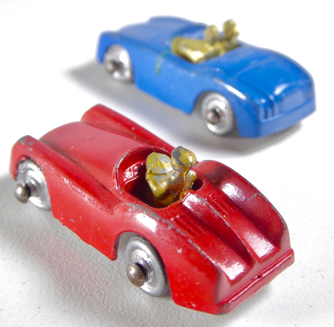 Vintage Tiny Die Cast European Race Cars Circa 1960's, Dyna-mo? Red ...